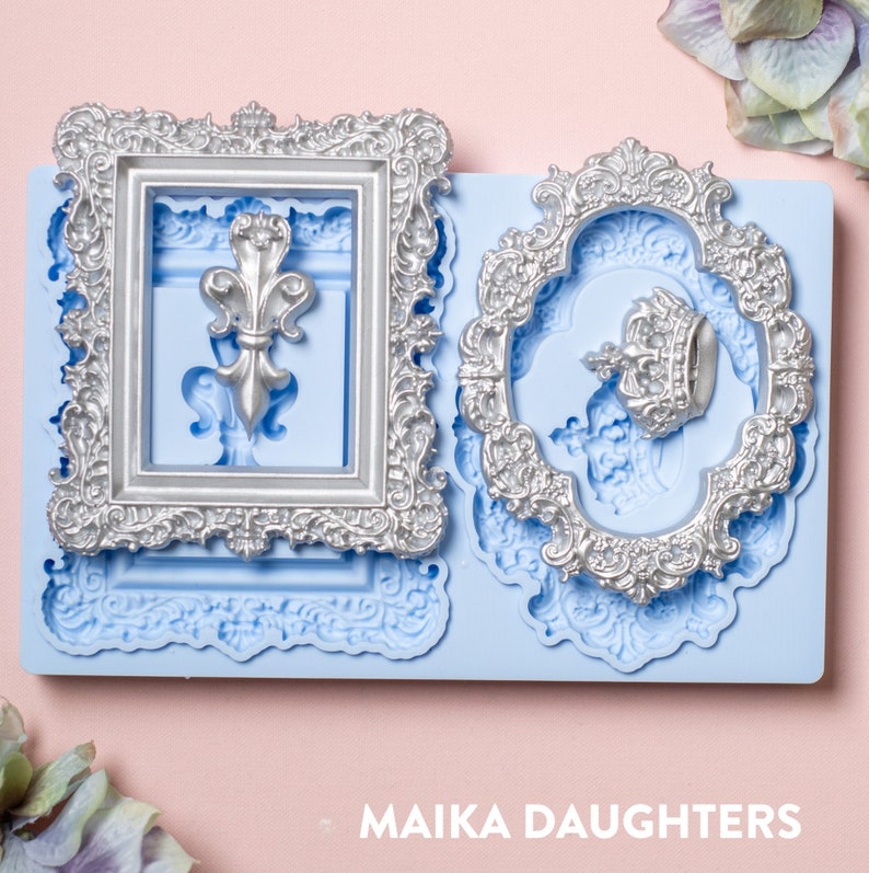 Frames Silicone Mould Mold for Resin Clay Hot Glue Castings - Etsy