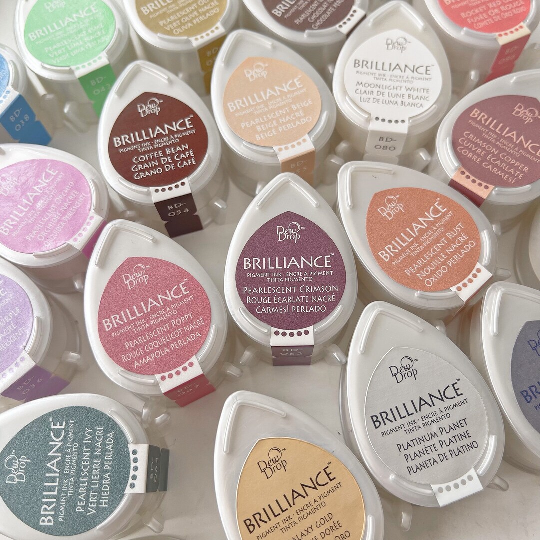 Brilliance Dew Drop Ink Pad - Multiple Colours by Tsukineko/ink Pads ...