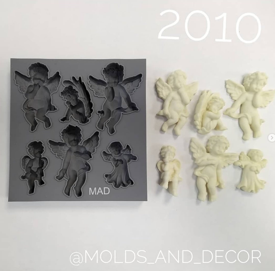 Bestseller Angels Angel Silicone Mould Mold for Resin, Clay, Chocolate ...