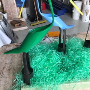 PVC Yard Birds! You Select Color Scheme! - Etsy