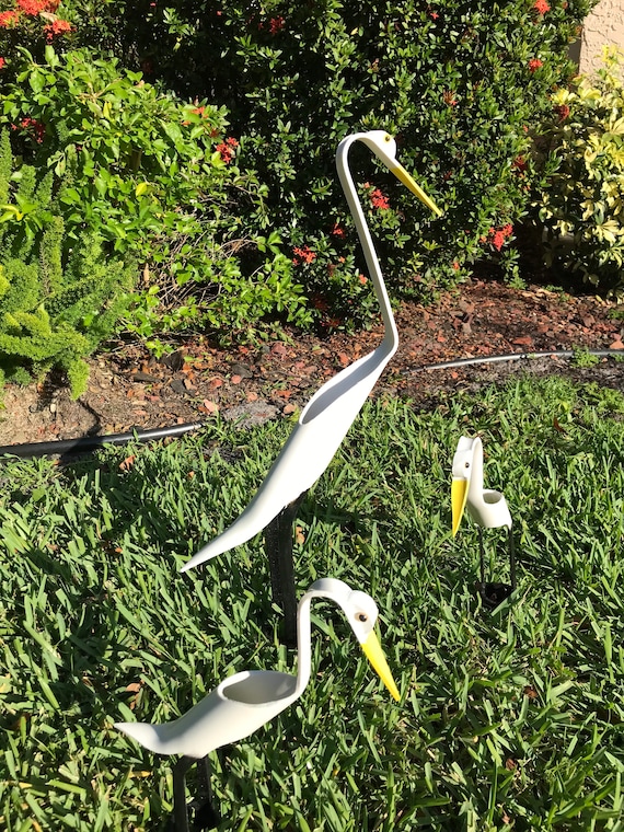 PVC Yard Bird Family - Etsy