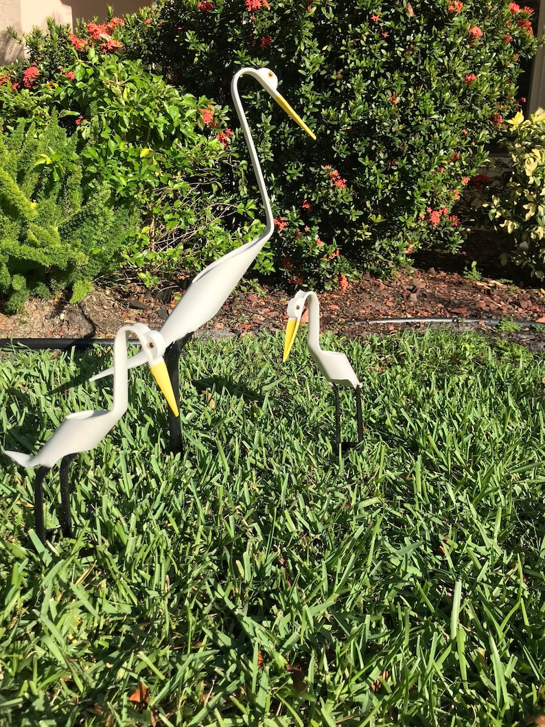PVC Yard Bird Family - Etsy