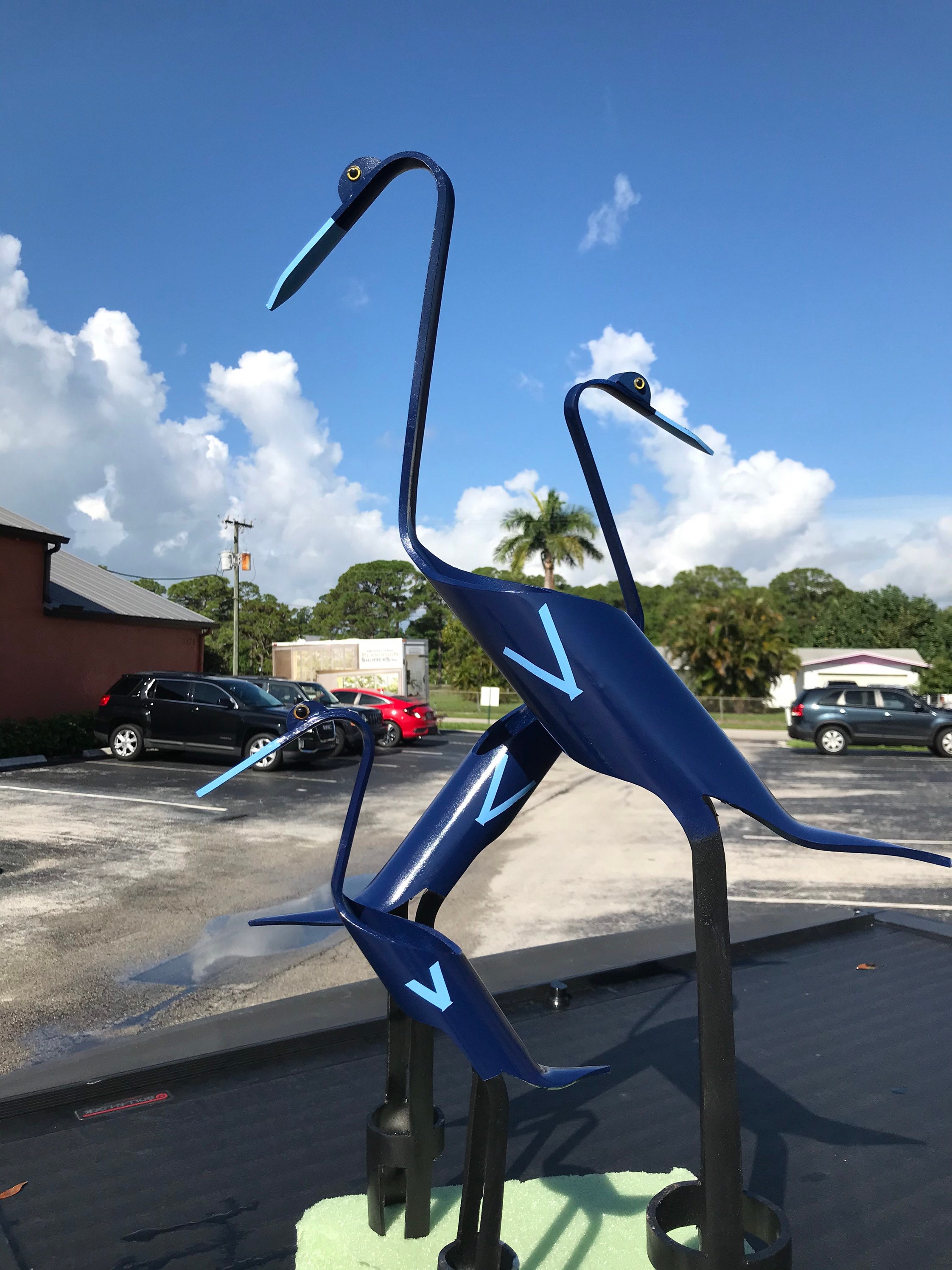 PVC Yard Birds! You Select Color Scheme! - Etsy