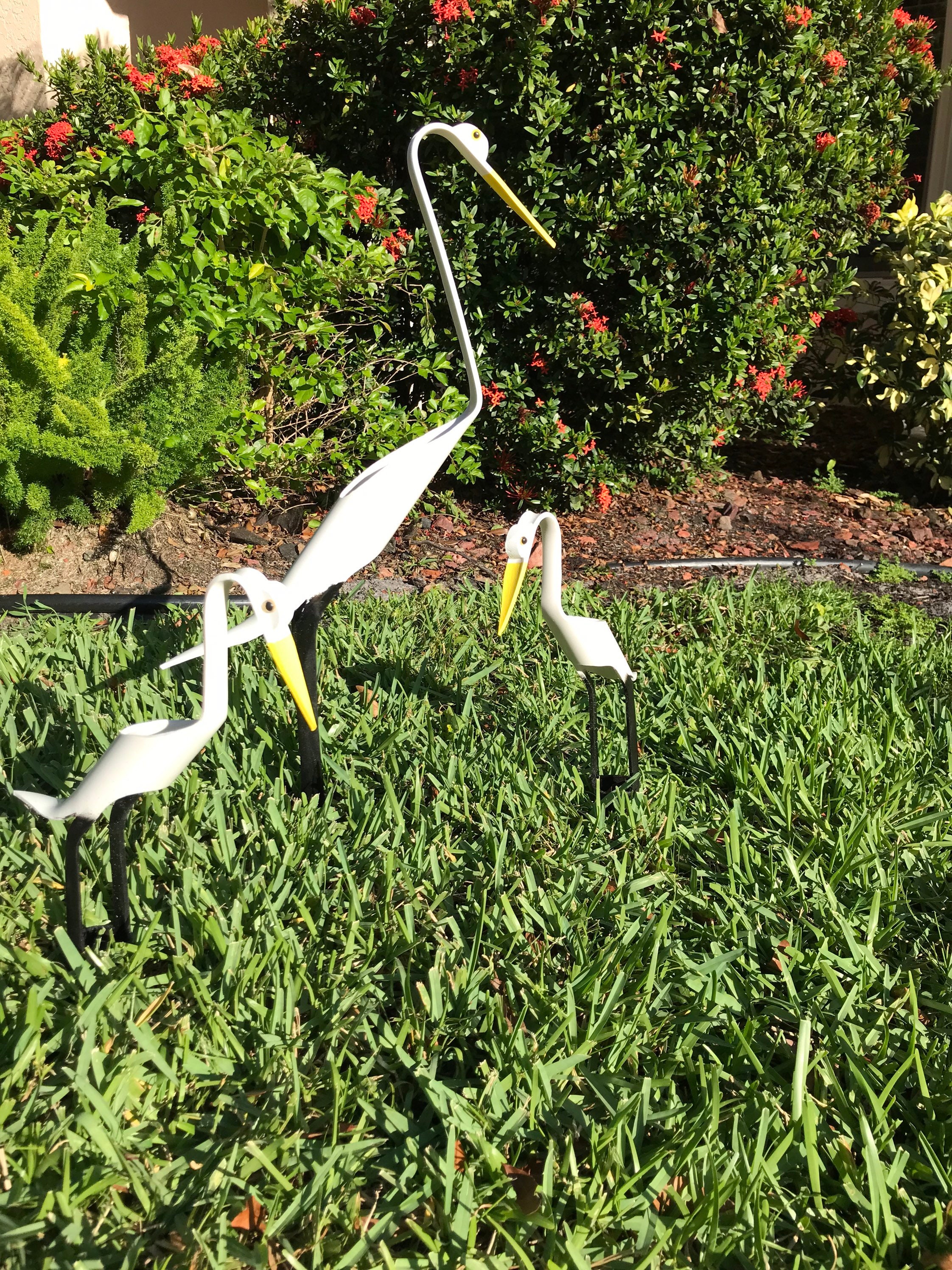 PVC Yard Bird Family - Etsy
