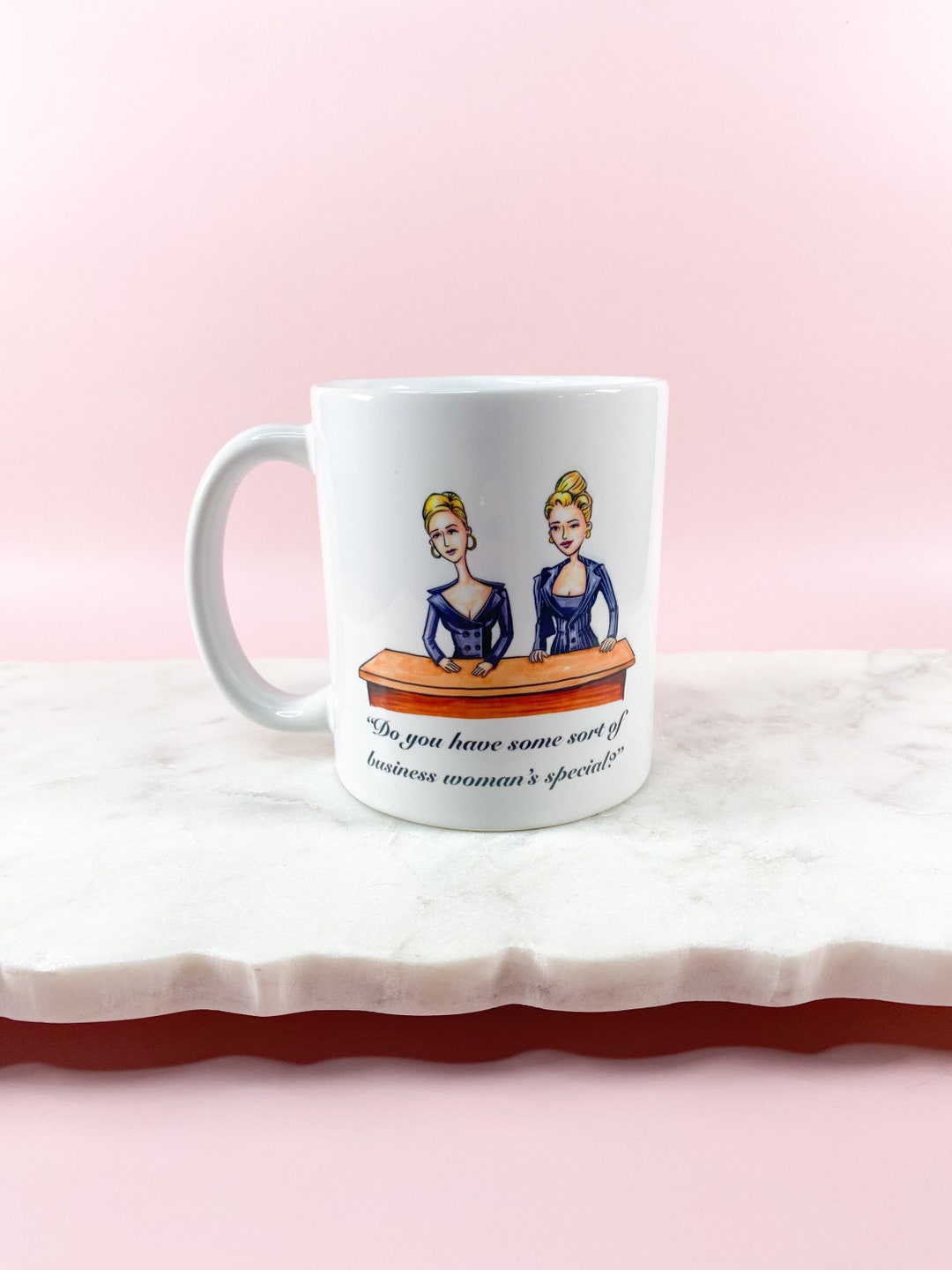 Romy & Michele Coffee Mug / 90s Mug / Coffee Mug / Coffee Cup / Pop ...