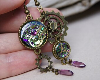 Steampunk jewelry | Etsy