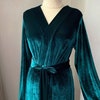 Velvet Robe Long, Floor Length Robe, Stretch Velvet, Long Velour Robe ...