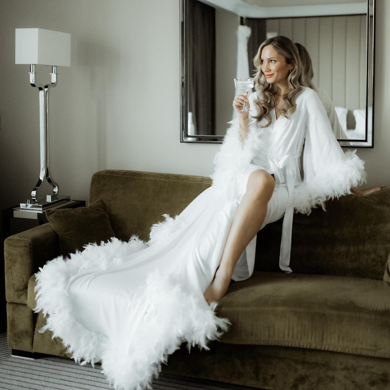 Feather Robe - Etsy