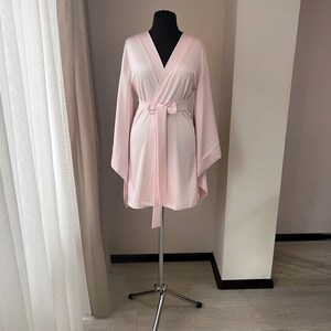 Light Pink Robe Bridesmaids, Bridal Robe, Bridesmaid Robes, Robes for ...