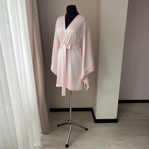 Light Pink Robe Bridesmaids, Bridal Robe, Bridesmaid Robes, Robes for ...
