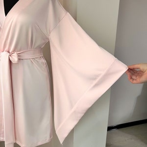 Light Pink Robe Bridesmaids, Bridal Robe, Bridesmaid Robes, Robes for ...