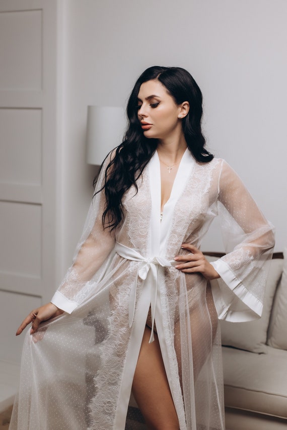 Plus size lingerie robe store