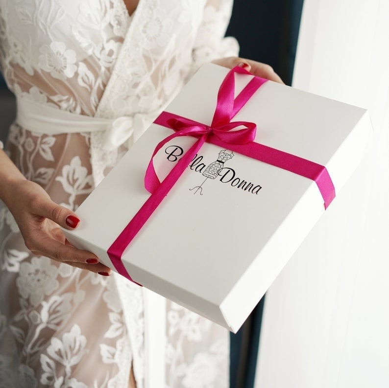 Long Lace Bridal Robe Boudoir Robe Sheer Bridal Robe Maxi - Etsy