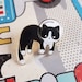 Tuxedo Space Cat Enamel Pin | Etsy