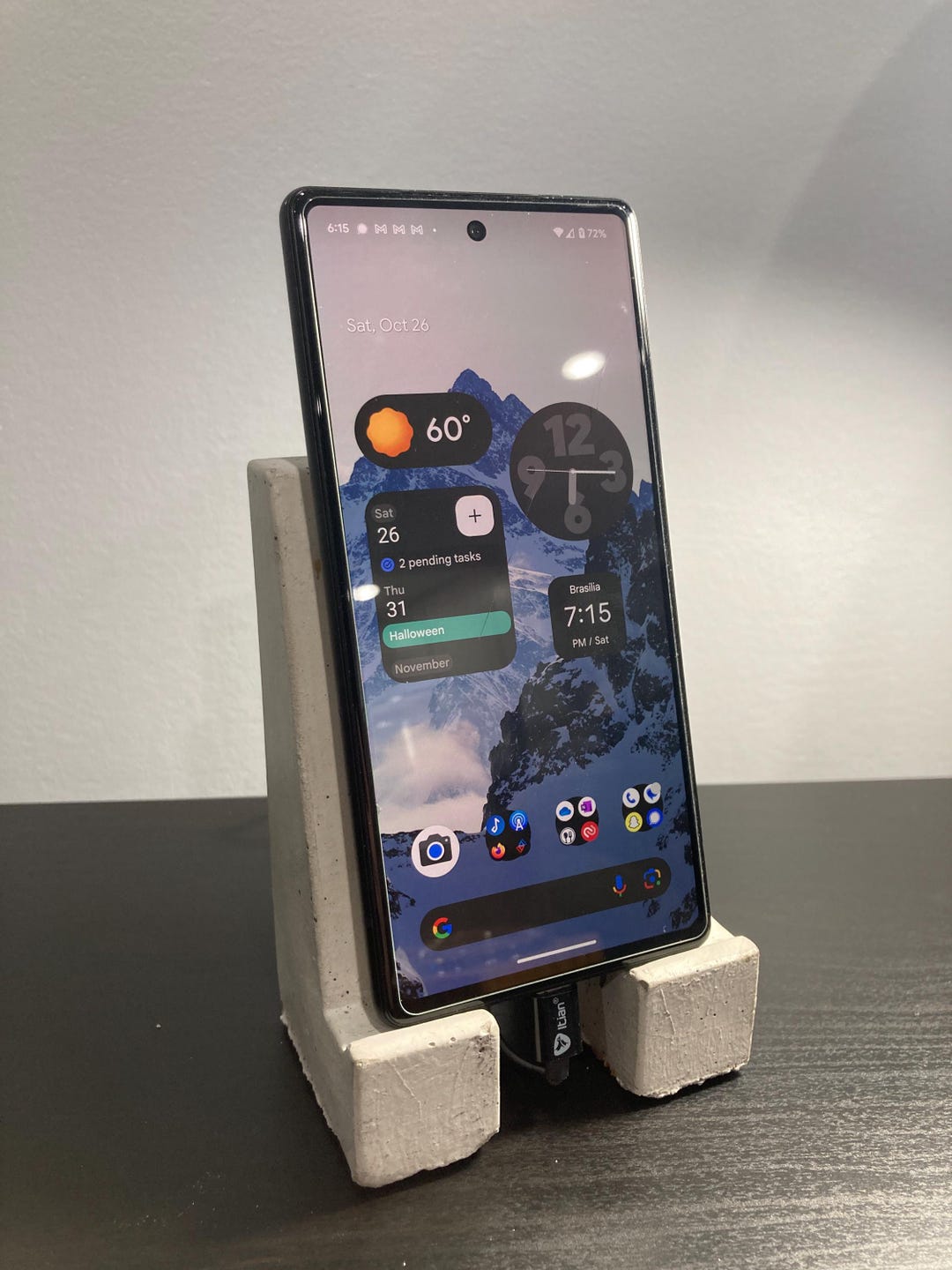 Simple Cement / Concrete Phone Holder / Phone Stand - Etsy