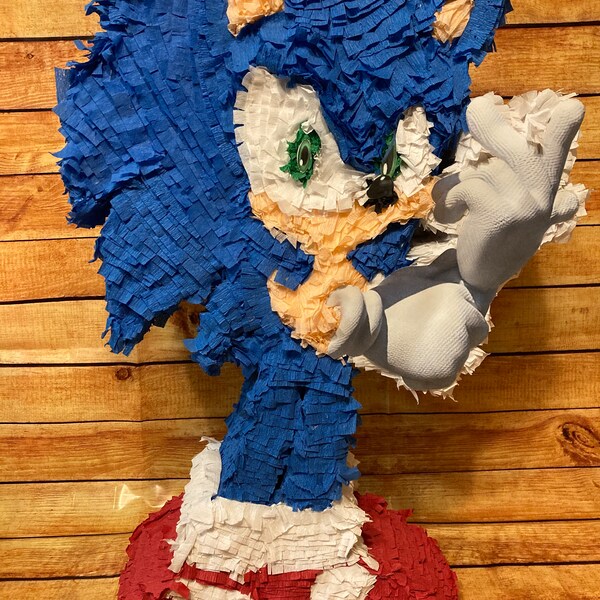 Sonic the Hedgehog Pinata - Etsy