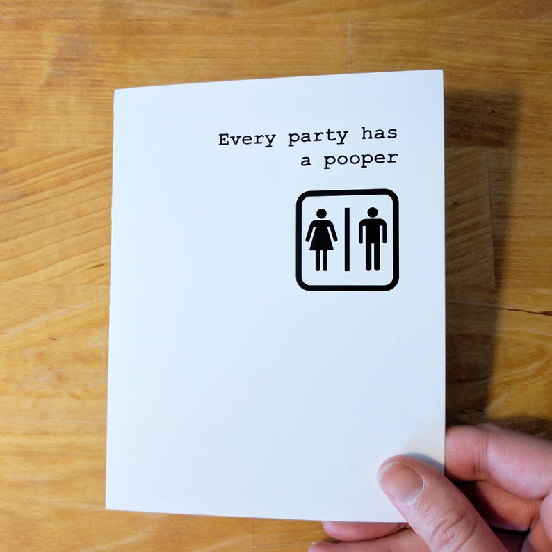 Party Pooper Ostomy Greeting Card - Etsy
