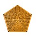 Pentagon Wood Labyrinth Game: Marble Maze Puzzle Board - Etsy