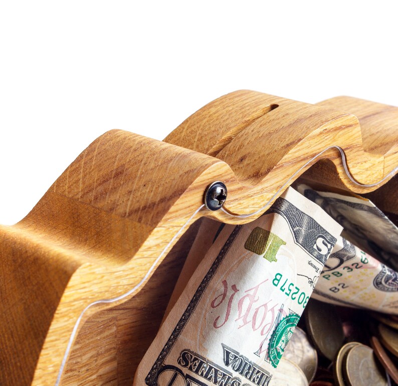 HEDGEHOG Wooden Piggy Bank Personalized Coin Bank for Boys | Etsy