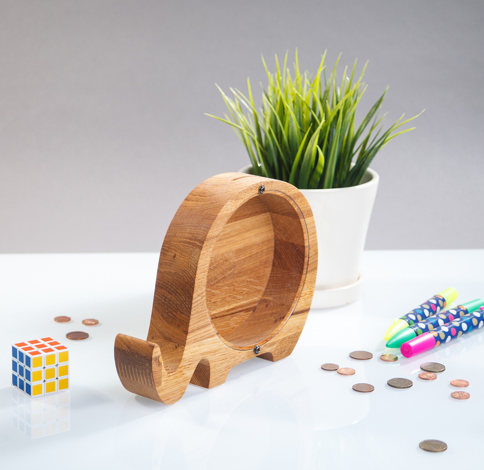 Personalized Coin Bank for Boys and Girls ELEPHANT Money Frame - Etsy