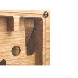 Wooden Balance Board Labyrinth Montessori Busy Game for Kids Gift Wood ...