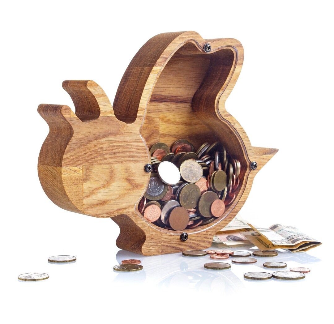 BUMBLE BEE Piggy Bank for Girls Boys Adult Custom Engraved Money Safe ...