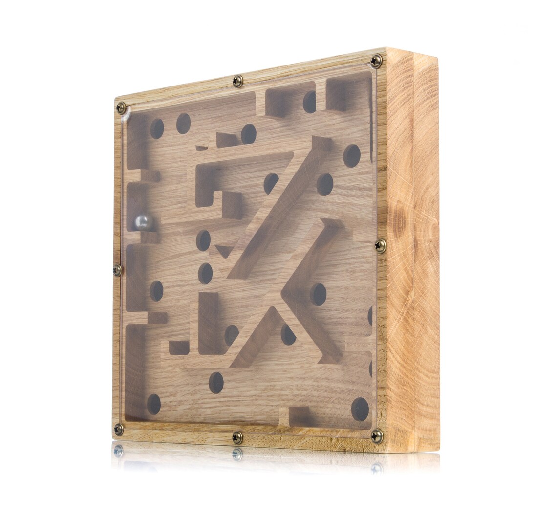 Wooden Balance Board Labyrinth Montessori Busy Game for Kids | Etsy