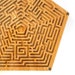 Pentagon Wood Labyrinth Game: Marble Maze Puzzle Board - Etsy