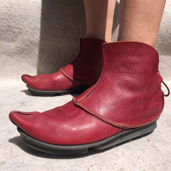 Leather Elf Boots - Etsy