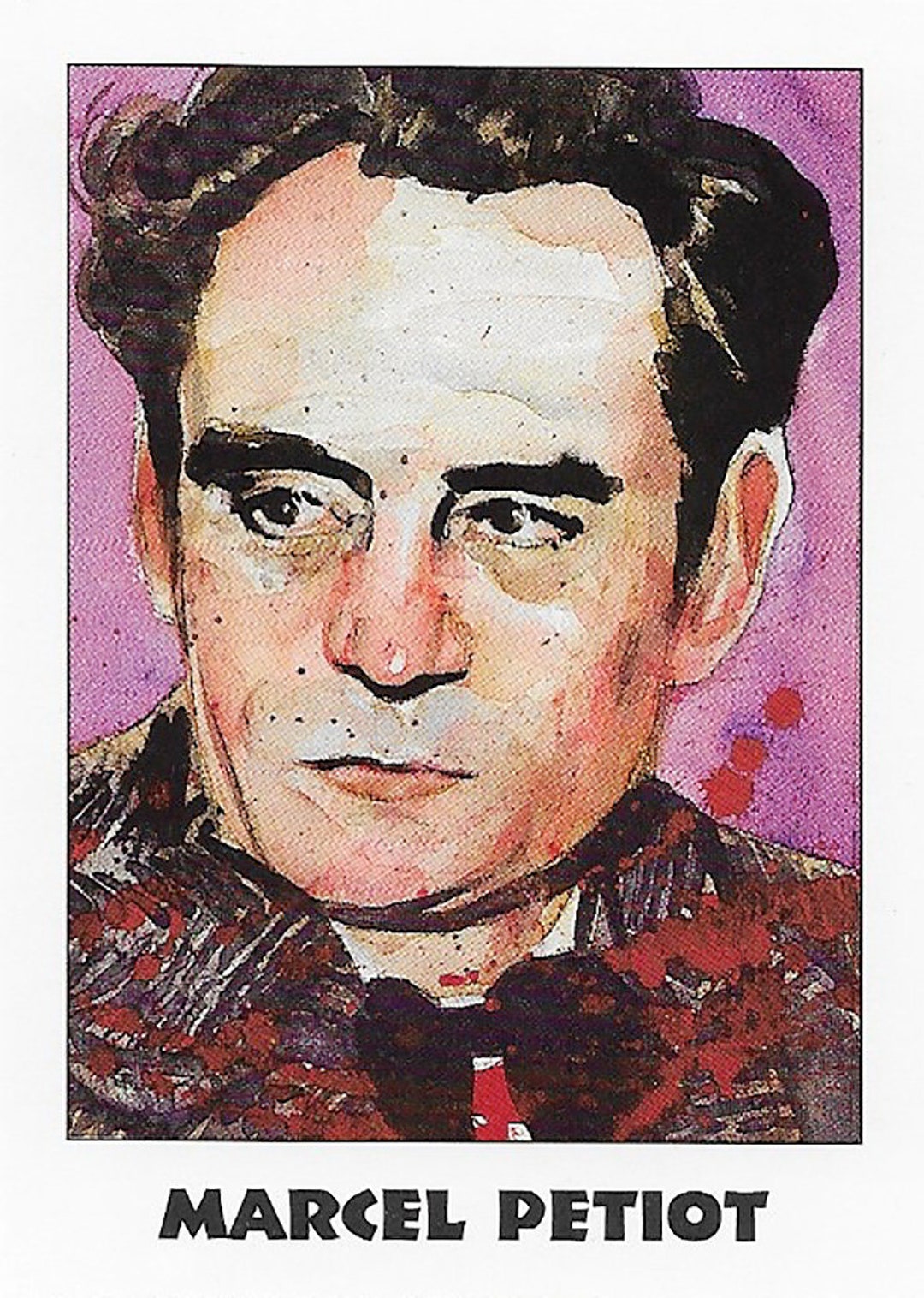 Marcel Petiot (evil French WWII Doctor) — Serial Killer Trading Cards ...