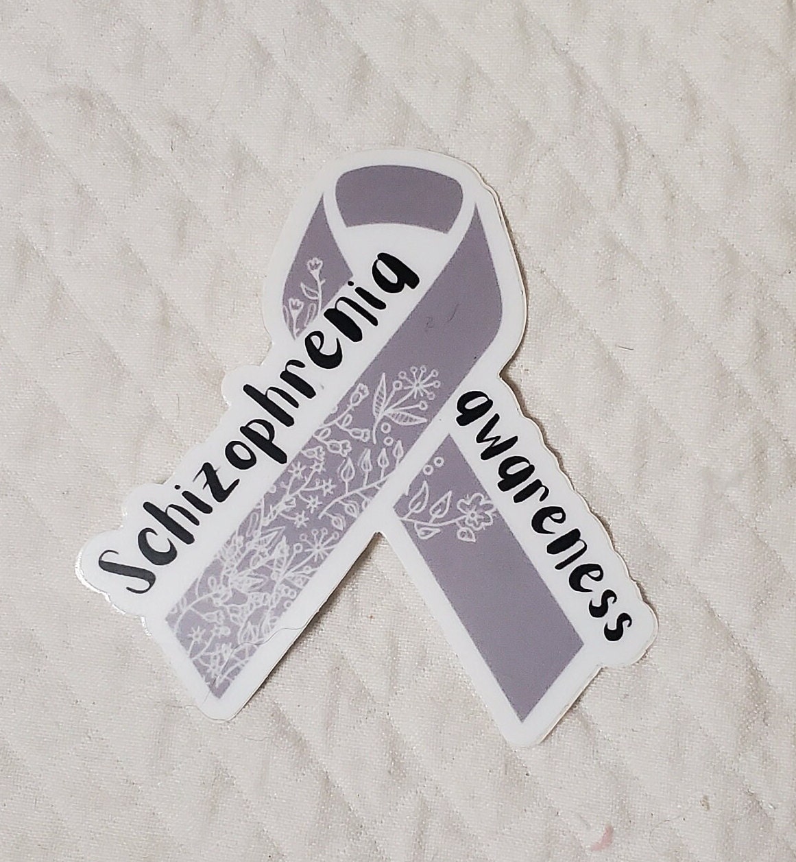 Schizophrenia Awareness Vinyl Sticker - Etsy