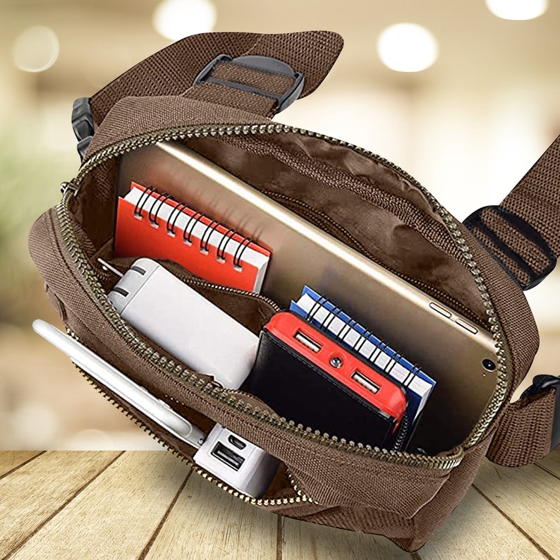 Unisex Tactical Chest Rig Bag Combat Front Pouch Plain Sling Multi ...