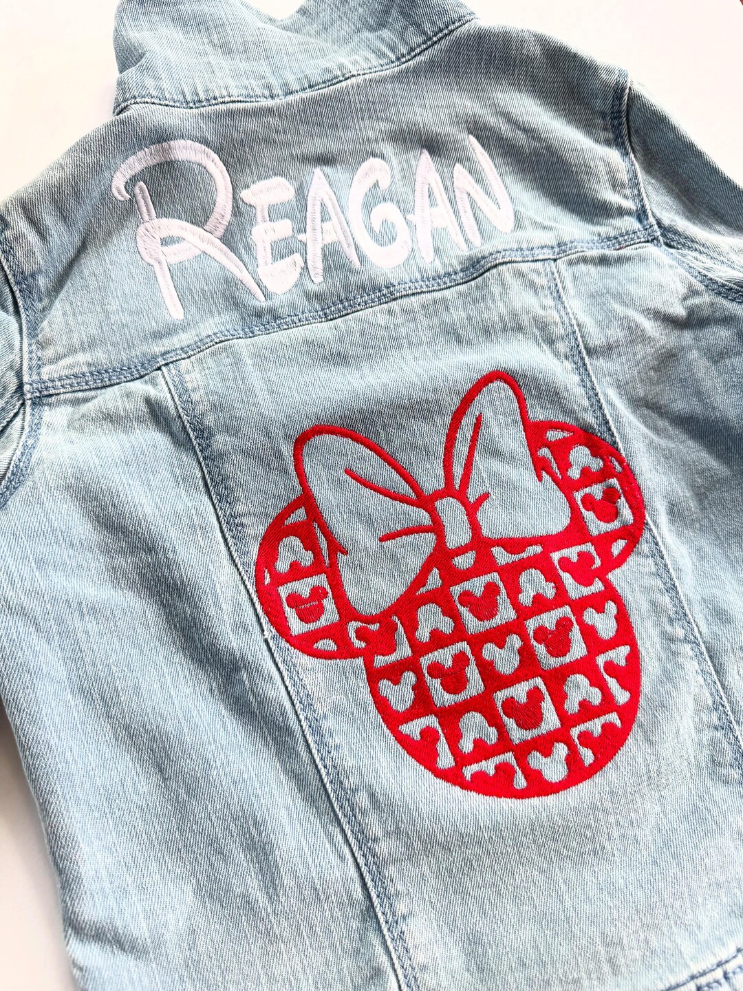Happiest Place on Earth Baby/toddler/girls Personalized Jean Jacket ...