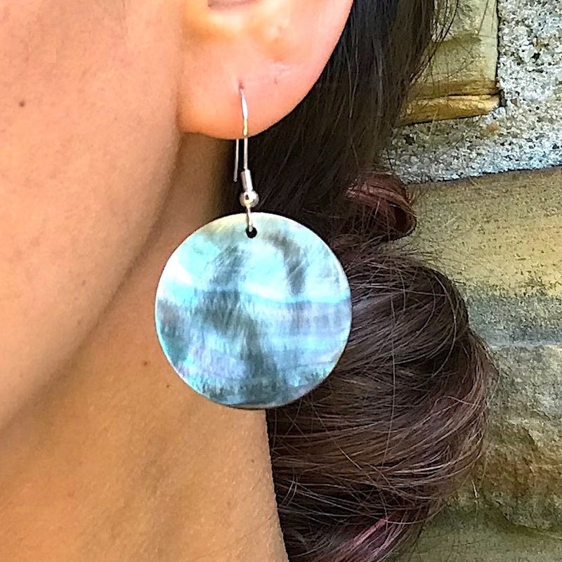 Big Round Earrings - Etsy