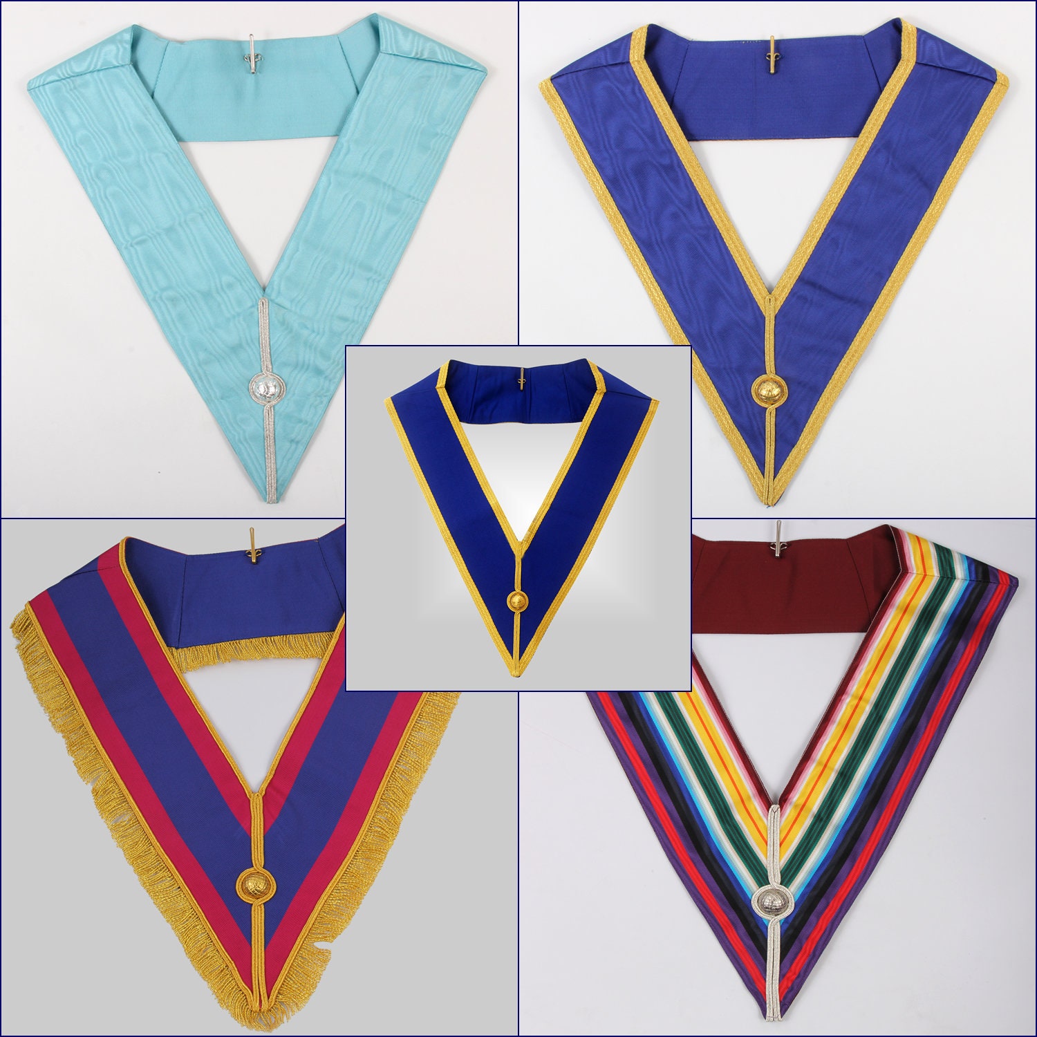 Masonic Craft Provincial Collar, Officer Collar, RAM Collar, Mark ...