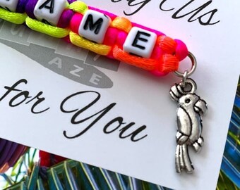 Parrot Name Tag - Etsy