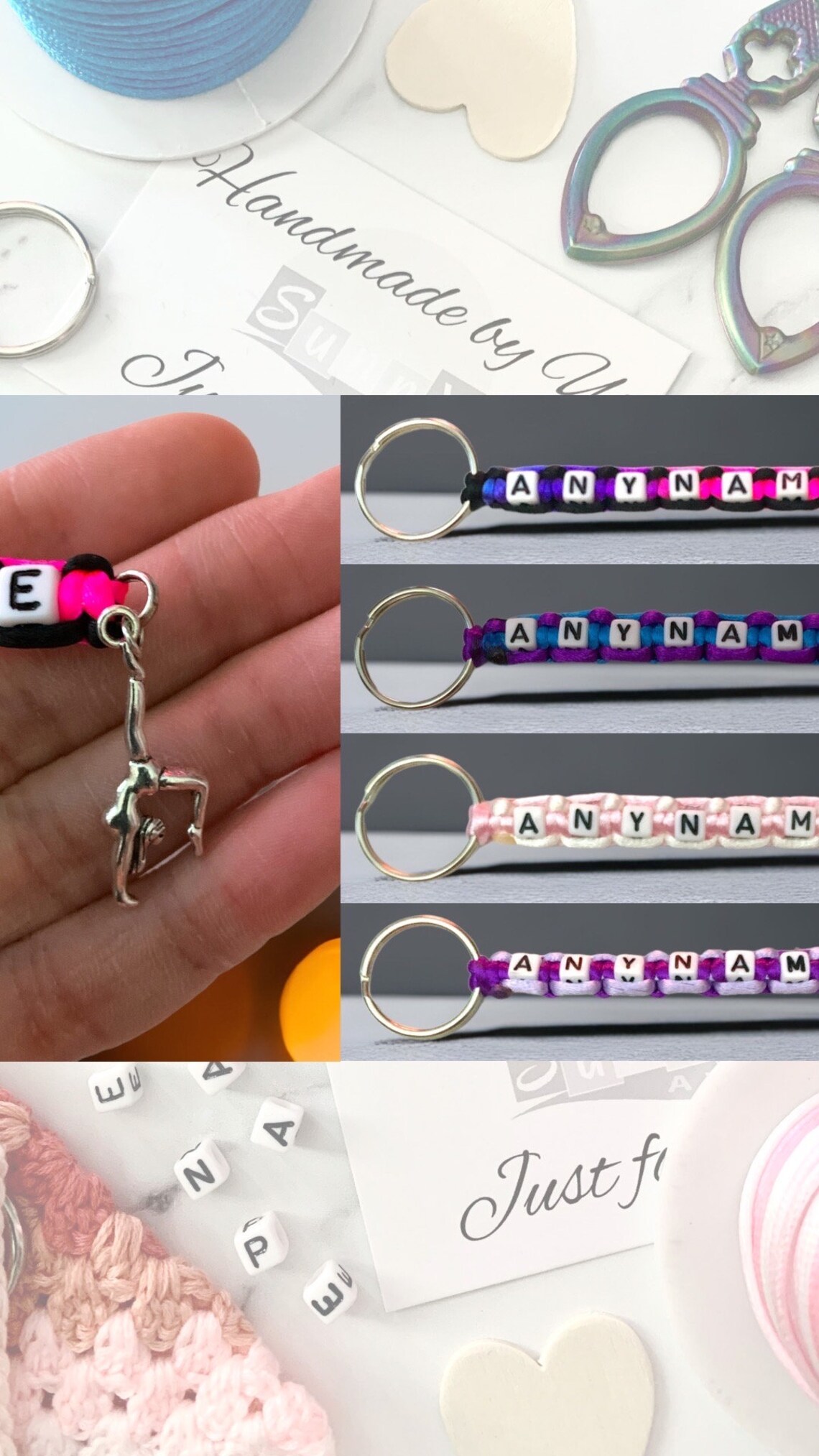 Personalised Gymnast Bag Tag Gymnastics Team Gift Ideas - Etsy UK