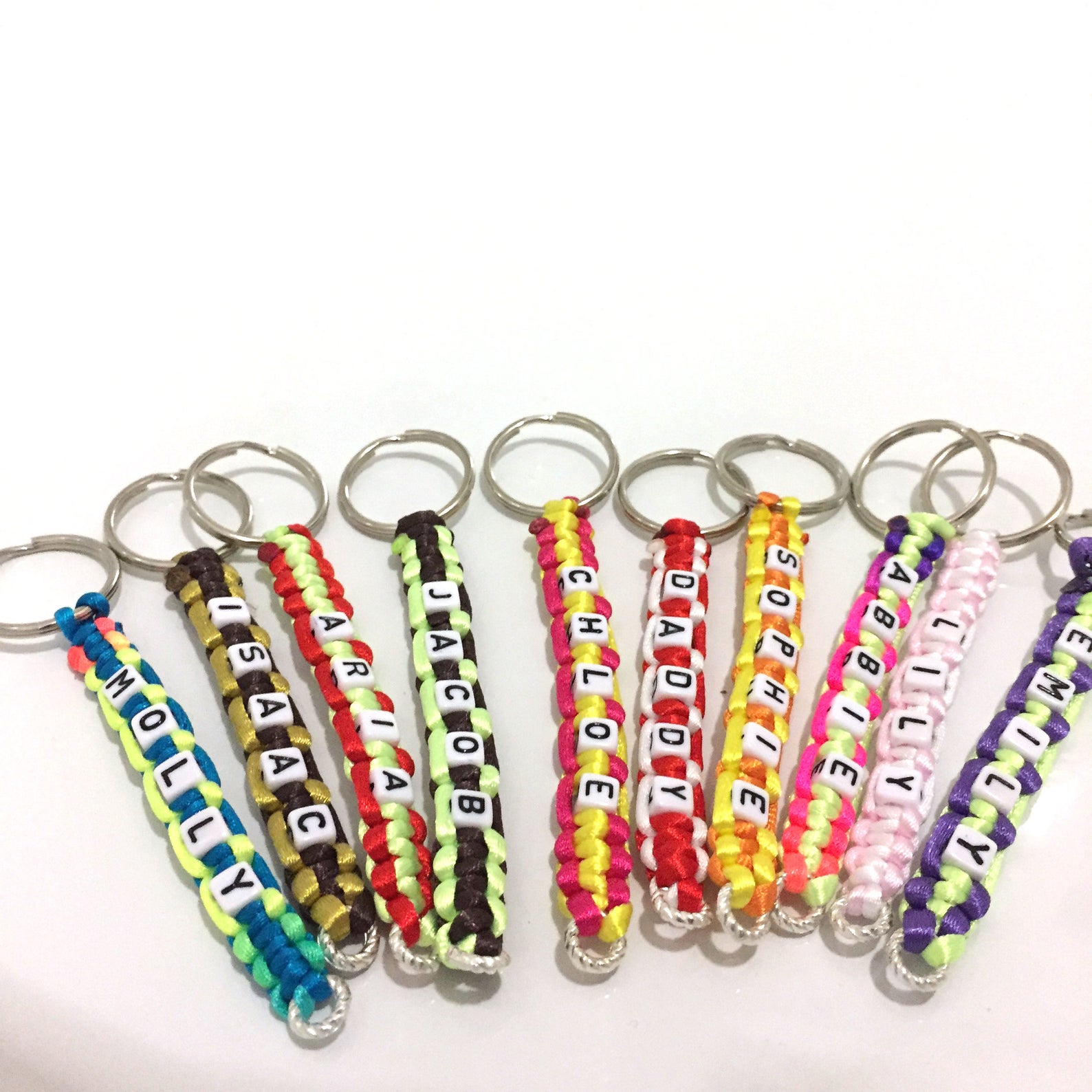 Custom Name Keyring Custom Key Fob Personalised Key Fob | Etsy UK