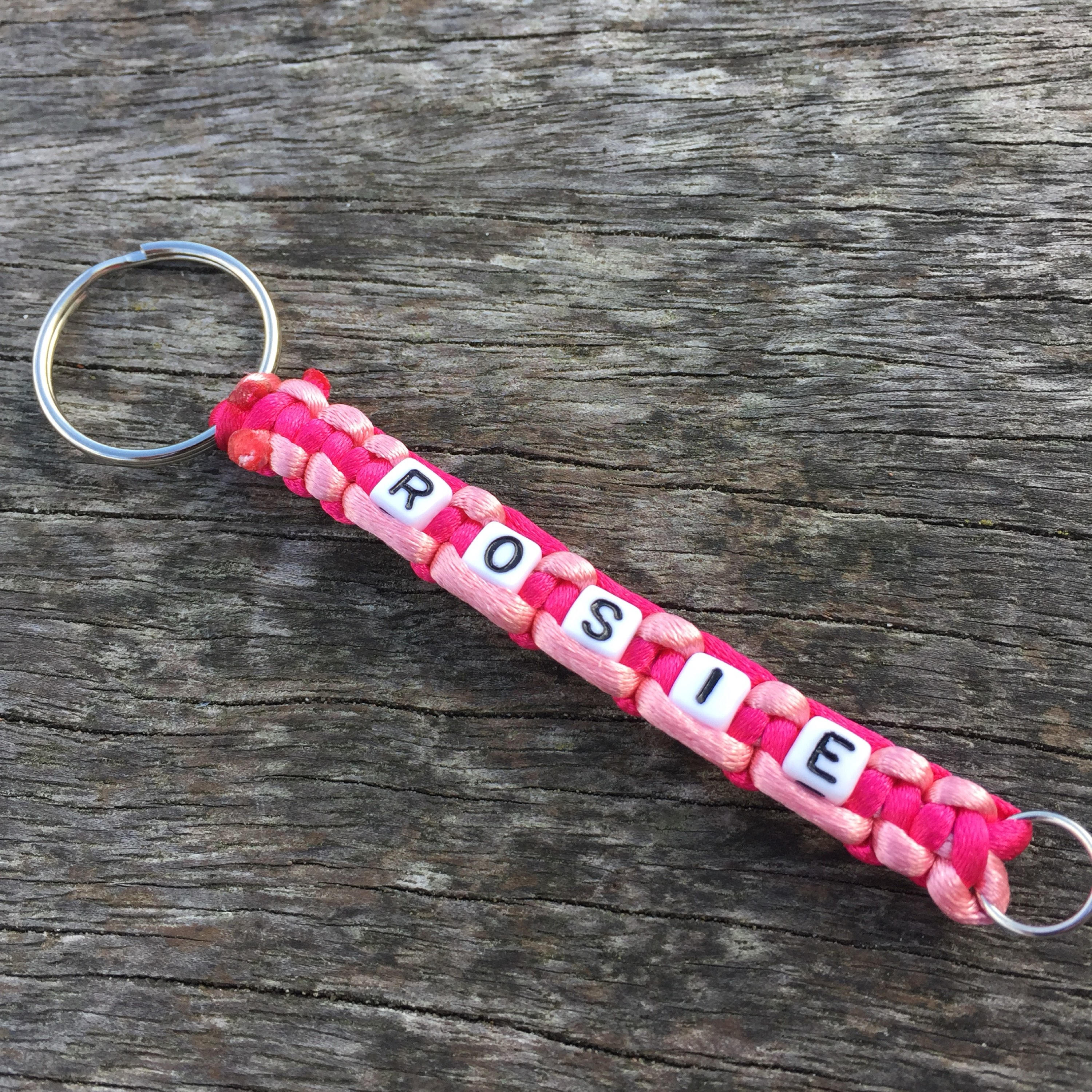 Custom Name Keyring Custom Key Fob Personalised Key Fob | Etsy UK