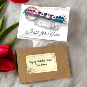 Worry Worm Keyring, Crocheted Cotton Worry Worm Tag, ADHD and Autism ...