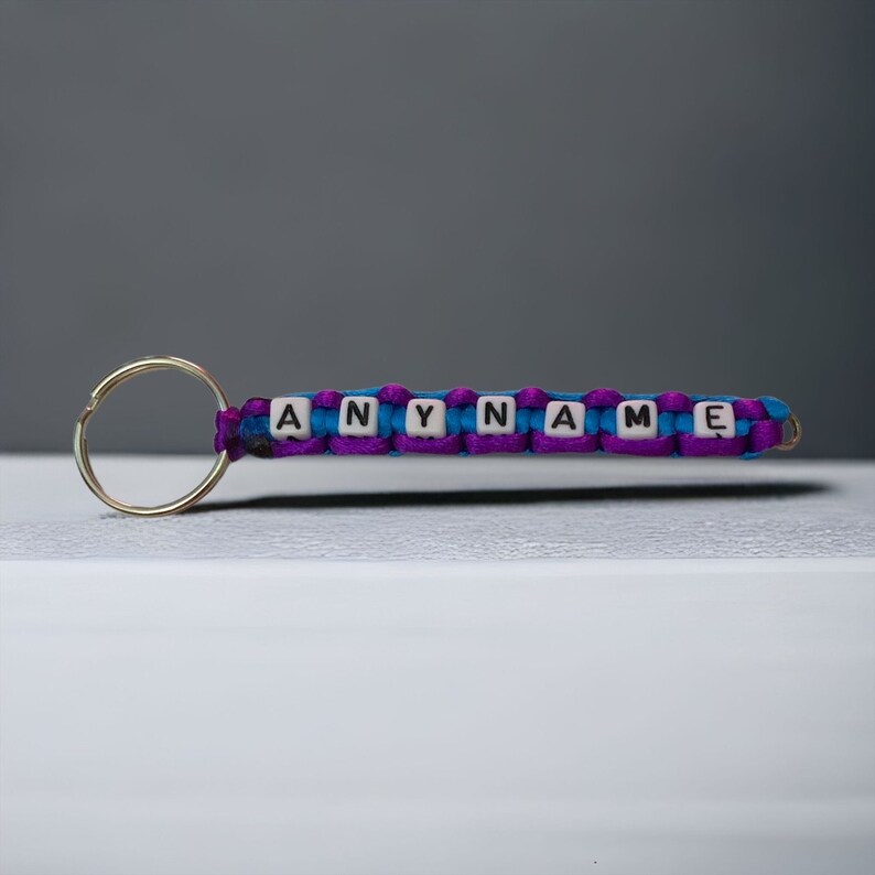 Custom Name Keyring Custom Key Fob Personalised Key Fob - Etsy