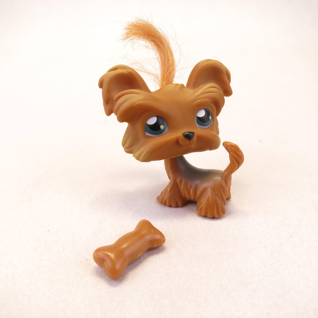 Hasbro Littlest Pet Shop Authentic LPS Pet Collectible Shih Tzu Puppy ...