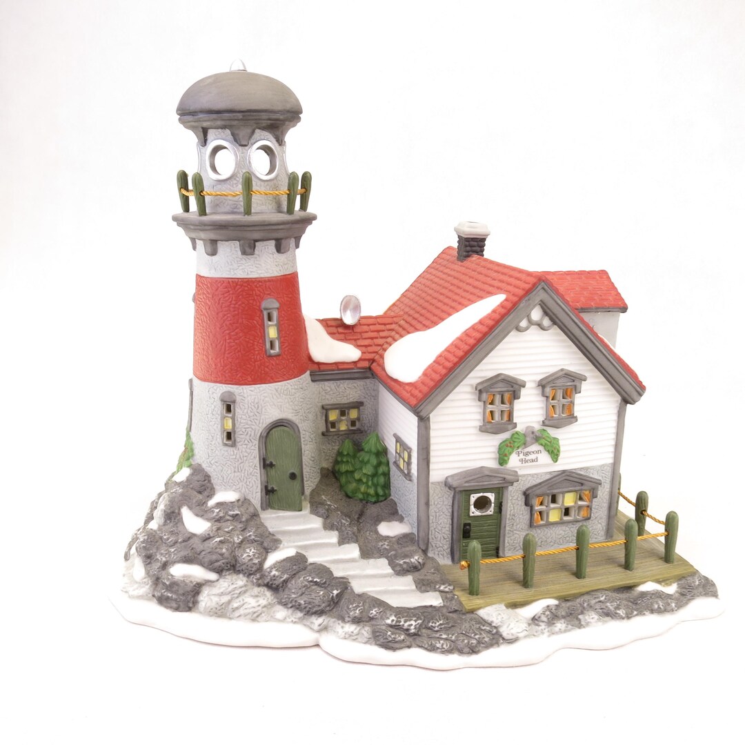 Department 56 Pigeonhead Lighthouse New England Village Series 56537 ...