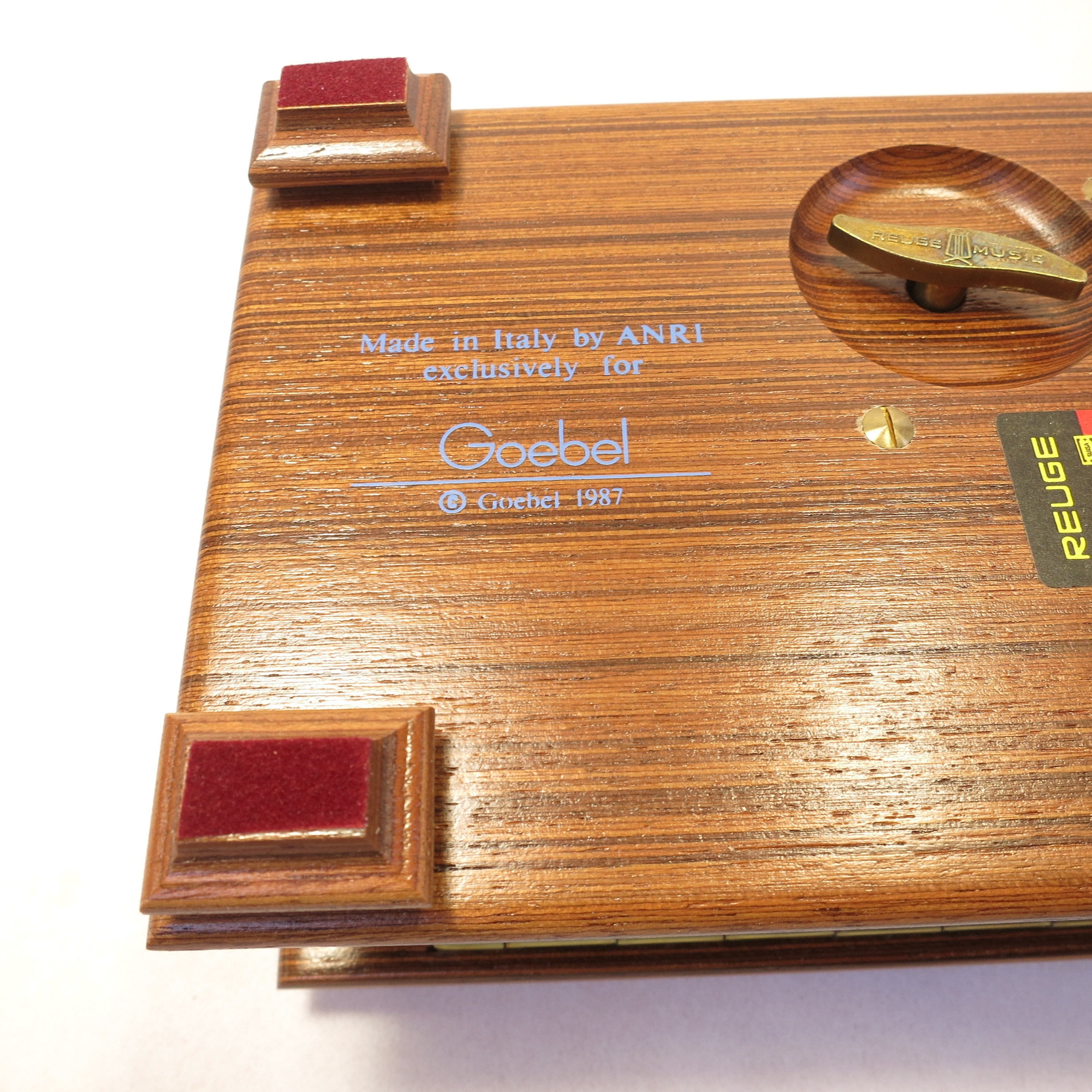 Vintage Chick Girl - Boxed Four Seasons Music Box by Hummel Goebel In ...