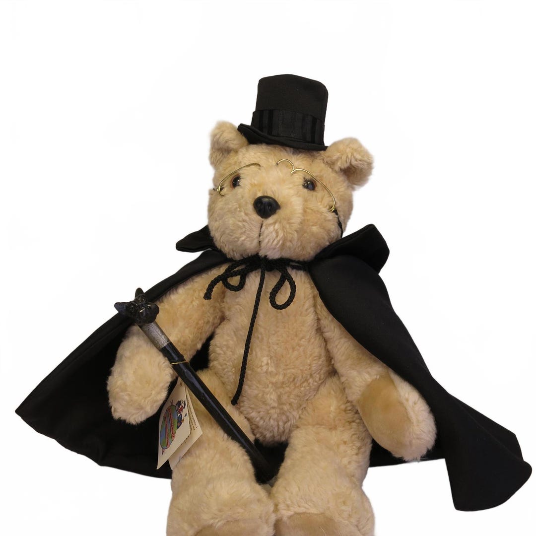 Teddy Roosevelt Bear by Jane Withers Plush Stuffed Teddy Bear 18" - Etsy