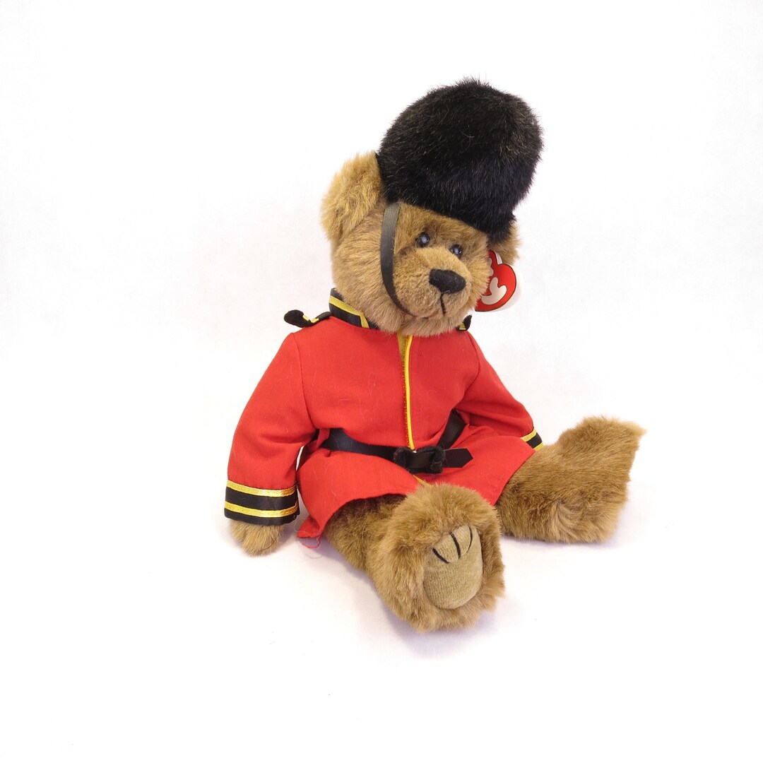 TY Attic Treasure - Malcolm the Bear Royal Gaurd 14" Vintage 1993 - Etsy