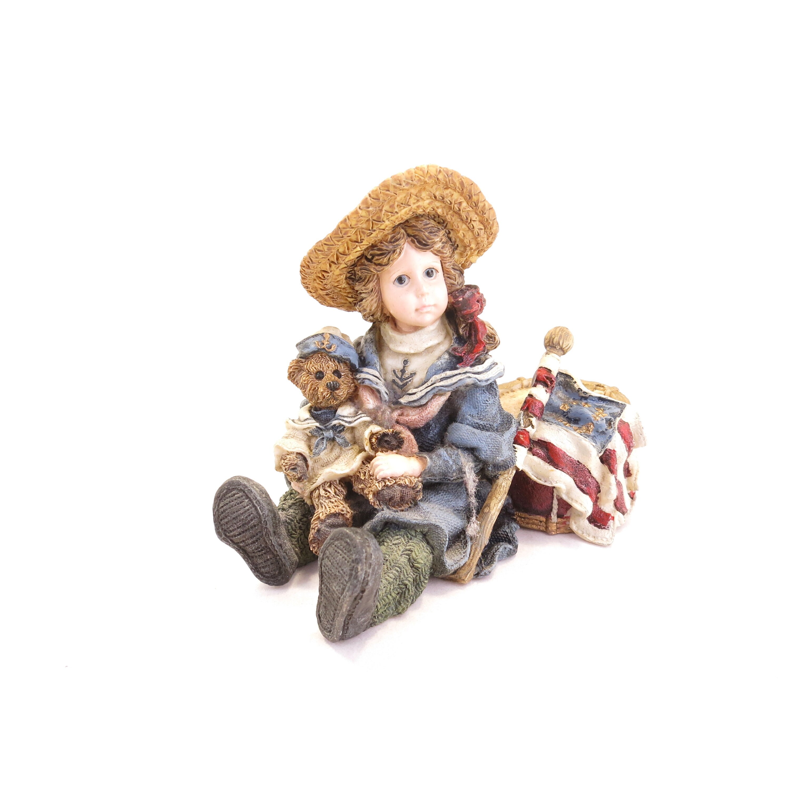 1995 Boyds Yesterdays Child The Dollstone Collection, Betsy with Edmund ...