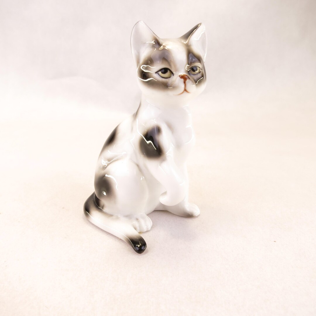 Vintage Cats of Character Danbury Mint Bone China Ouch Cat Figurine - Etsy