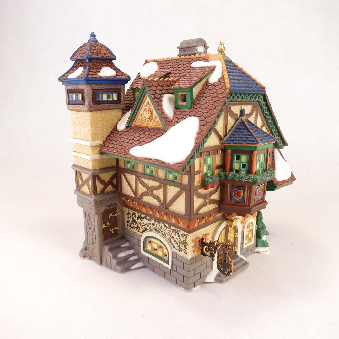 Department 56 Alpine Village Series Burgermeister Haus (mayor's House ...