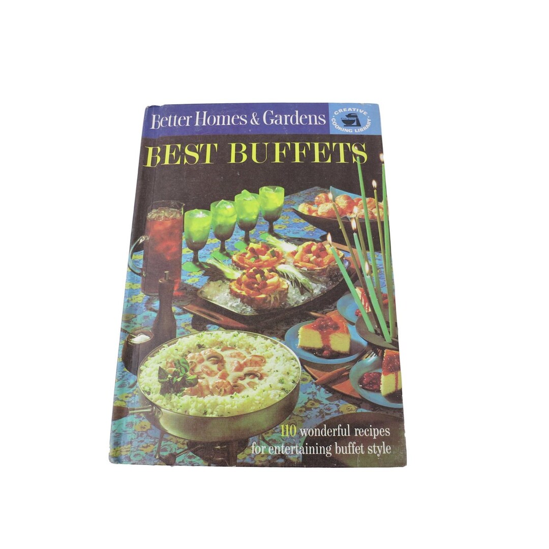 Hardcover-best Buffets by Better Homes & Gardens Cook Book - Etsy